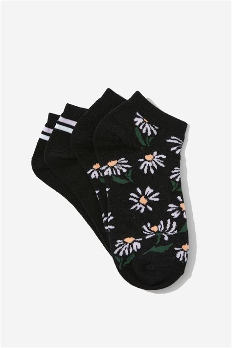 2 Pk Of Ankle Socks