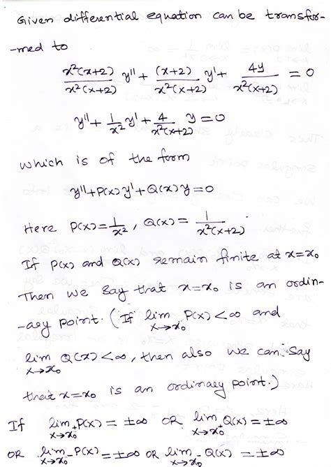 Solved Locate And Classify All Its Singular Points In The Finite Plane Course Hero