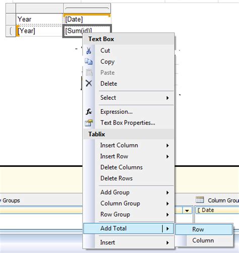 Reporting Services How To Aggregate Expression In Ssrs Stack Overflow