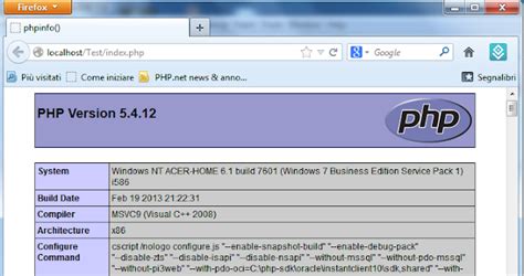 Lavori E Lavoretti Ambiente Di Sviluppo Installare Php Sotto Iis 7 Su