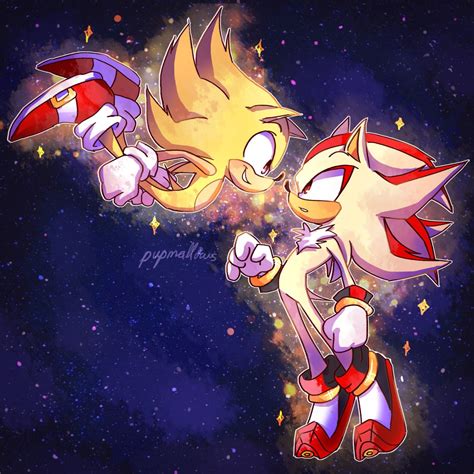 💙 Sonadow Hours 🖤 Sonic And Shadow Super Shadow Sonic Fan Art