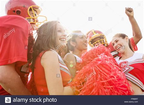 American Football Cheerleaders Hi Res Stock Photography And Images Alamy