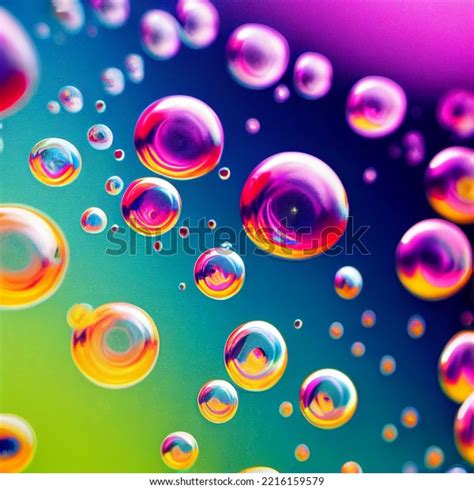 Vibrant Floating Bubbles Background Wallpaper Colorful Stock Illustration 2216159579 Shutterstock