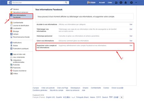 Comment SUPPRIMER définitivement votre Facebook Maj 2025