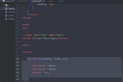 javascript and jquery lernen video tutorial Übungen
