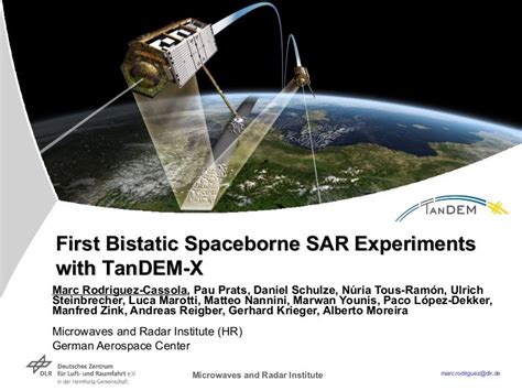 First Bistatic Spaceborne Sar Experiments With Tandem Xppt