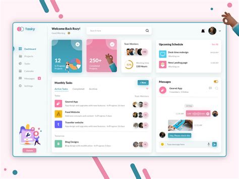 Project Management Dashboard By CMARIX Infotech EpicPxls