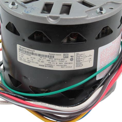 Genteq F48aa19a50 Blower Motor 13 Hp 1075 Rpm 4 Sp 115v 48y