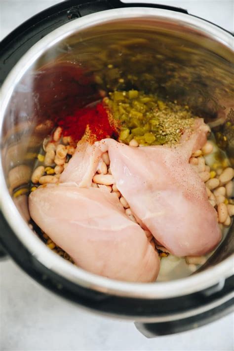 Best Instant Pot White Chicken Chili Recipe The Healthy Maven
