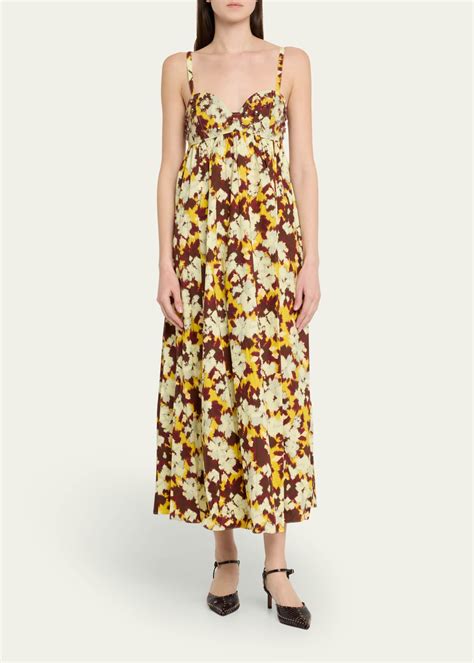 Ulla Johnson Harlan Embellished Empire Waist Dress Bergdorf Goodman