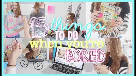 15 Things To Do When Youre Bored Reese Regan Youtube