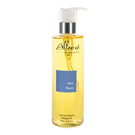 Altearah Massage Oil Blue Peace Happy Huid Bio Skincare Vegan Bio