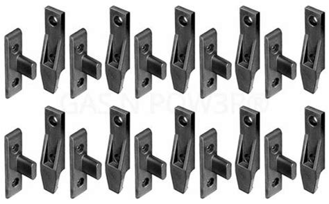 Keku EH Drop On Hook On Push In Fitting Press Fit Panel Clip Plinth