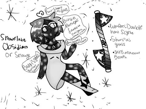 Snowflake Obsidian Wiki Steven Universe Amino