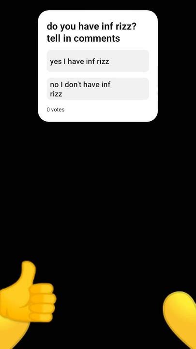 Do You Have Inf Rizz Youtube