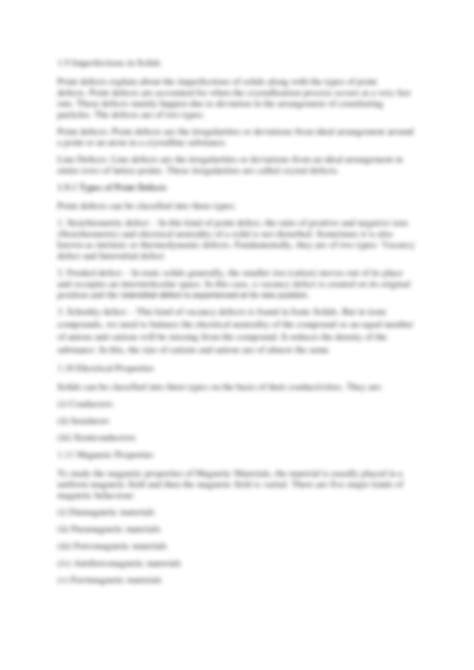 SOLUTION Chapter 1 The Solid State Class 12 Chemistry Notes Studypool