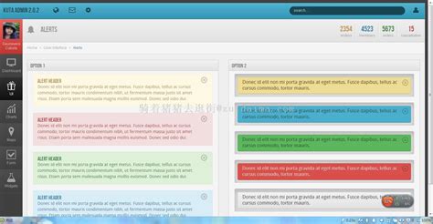 【猪猪 前端】bootstrap后台模版第二季，真正好用漂亮，html5css3搭建，下载即用，无需二次编写。 代码 最代码
