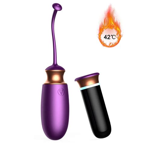 Charging Wireless Remote Heating Vibrating Egg 10 Mode Powerful