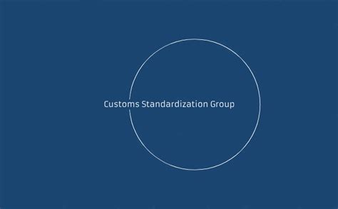 The Customs Standardization Group Mike Oplinger