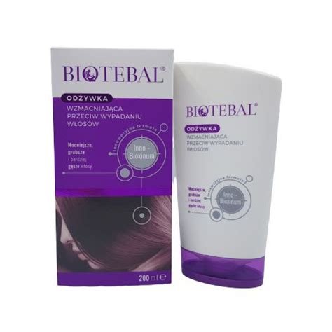 Biotebal Odżywka Pwypadaniu Włosów 200ml SkÓra WŁosy Paznokcie