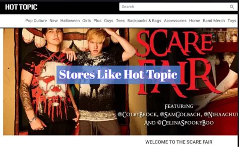 14 Stores Like Hot Topic For Music And Pop Culture Clothes