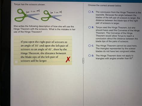 Hinge Theorem