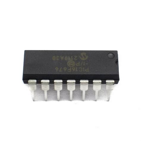 Pic16f676 14 Pin Flash Based 8 Bit Cmos Microcontrollers At ₹ 80piece Programmable Interface