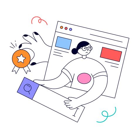 Financial Analysis Flat Animated Illustration 14659859 Vector Art At