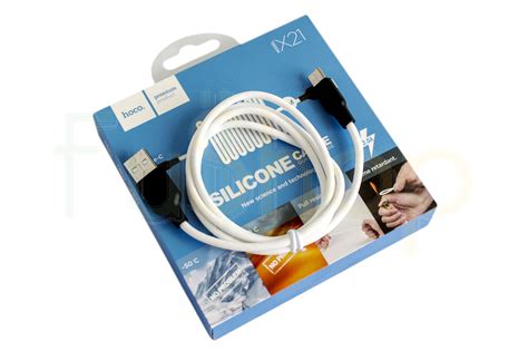 Кабель Hoco Silicone Charging Cable Type C 1m X21 Ua