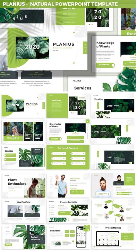 Natural Powerpoint Template