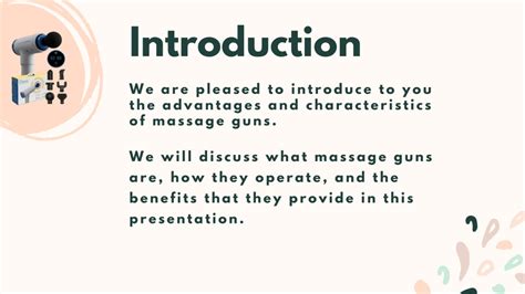 Ppt Massage Guns A Deep Tissue Massage At Your Fingertips Powerpoint