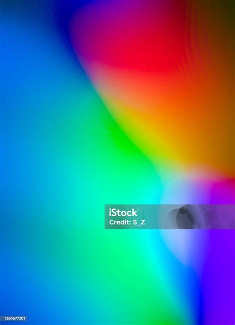 Buram Abstrak Merah Biru Biru Rgb Gamut Gradien Latar Belakang Transisi