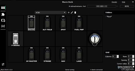 Cubcrafters Xcub Icon Pack For Macro Deck 2 For Microsoft Flight