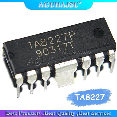 10 teile/los TA8227 D8227 audio verstärker schaltung HDIP neue original ...