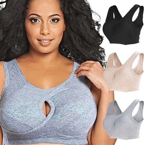 Pure Cotton Instantly Lifts Anti Sagging Wirefree Bra Frye Bra