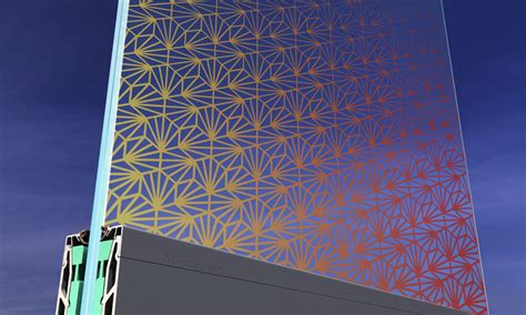 Art Curtain Wall Glass Custom Decorative Facades Linlang Arts
