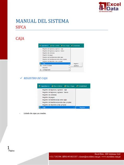 Manual Caja Y Bancos Pdf Bancos