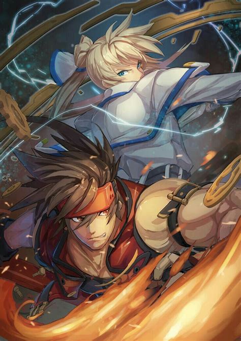 Guilty Gear Xrd Nerd Art The Guilty Elsword King Of Fighters Video