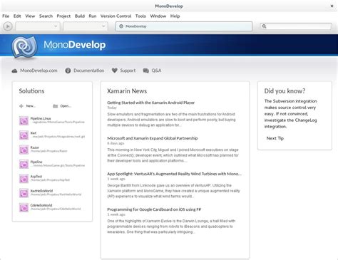 Monodevelop MonoDevelop IDE Linux Screenshots Flickr