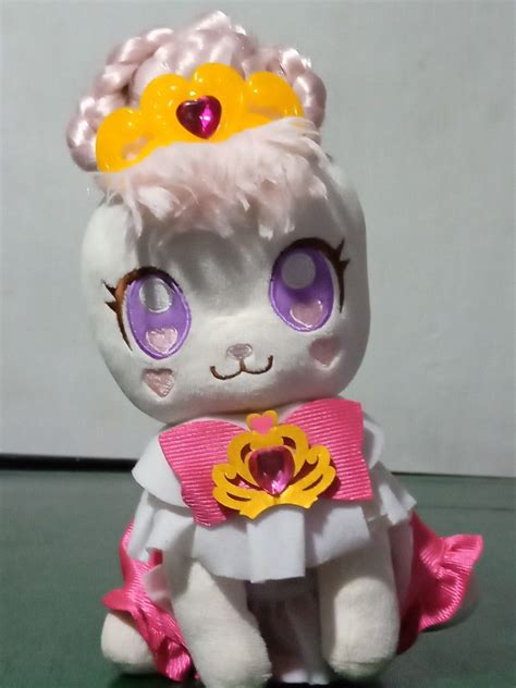 Precure Go Princess Precure Pafu And Aroma Battery Operated Plush