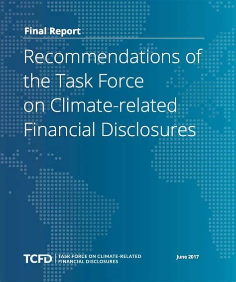 Publications Task Force On Climate Related Financial Disclosures