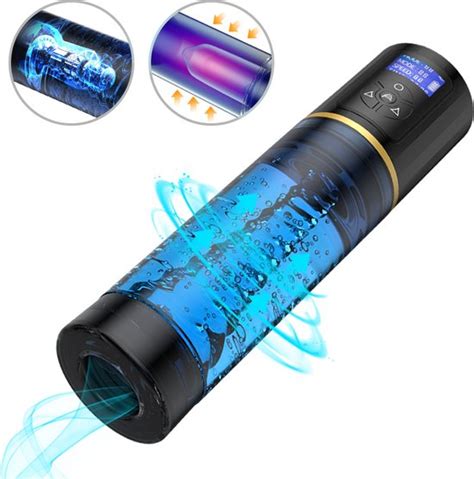 Kifit Telescopische Masturbator 5 Snelheden 10 Modi Automatische