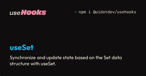 Useset React Hook Usehooks
