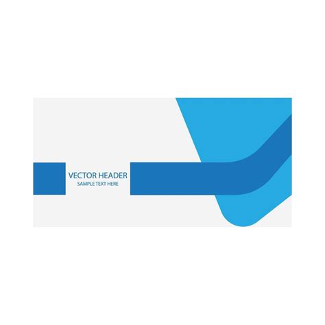 Header Template Illustration 38009162 Vector Art At Vecteezy