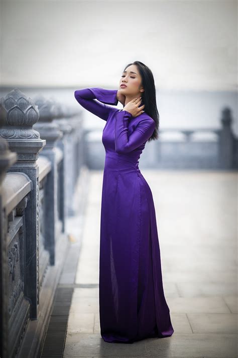 Purple Ao Dai