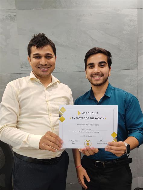 Yash Verma On Linkedin Employeeofthemonth Gratitude Leadership