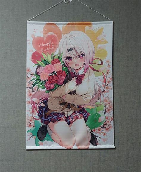 にじさんじ 椎名唯華 お誕生日グッズ B2タペストリー By メルカリ