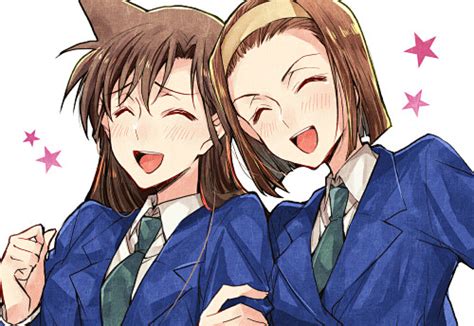 名侦探柯南 园兰 铃木园子 毛利兰