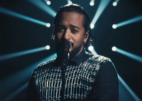 Eurovision 2024 Slimane dévoile en direct sa chanson Mon amour