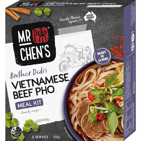 Mr Chens Vietnamese Beef Pho Kit 500g Woolworths